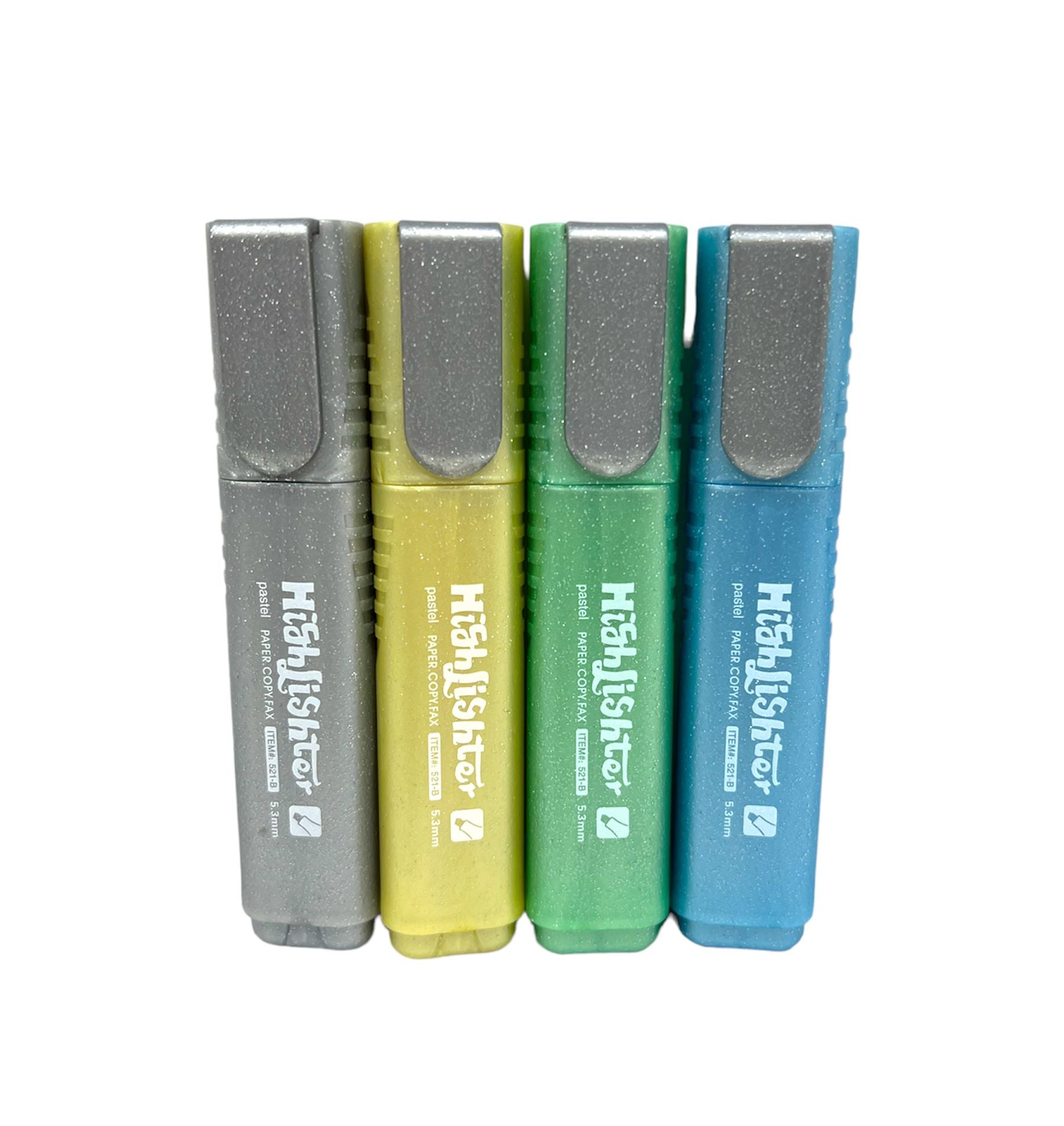 A&T Highlighter Set 4 Metallic Colors – Maktaba
